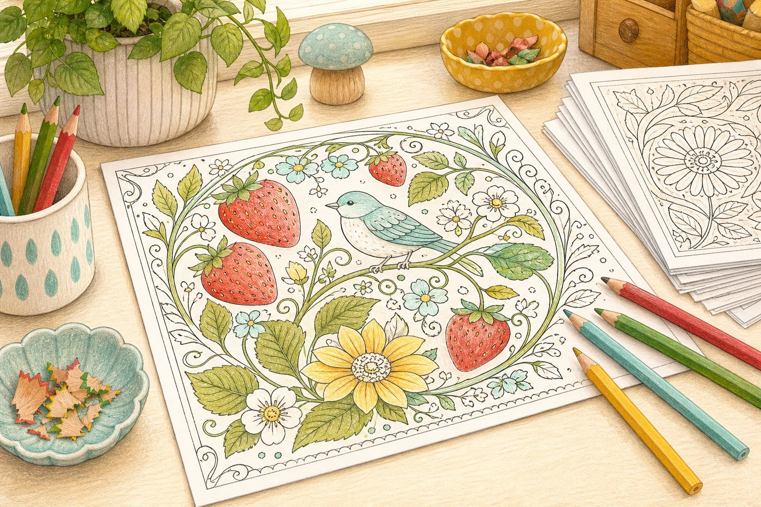Coloring Tips | Doodleberry Coloring Co.